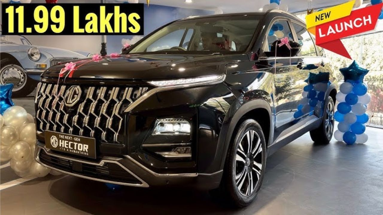 MG Hector Facelift Launch